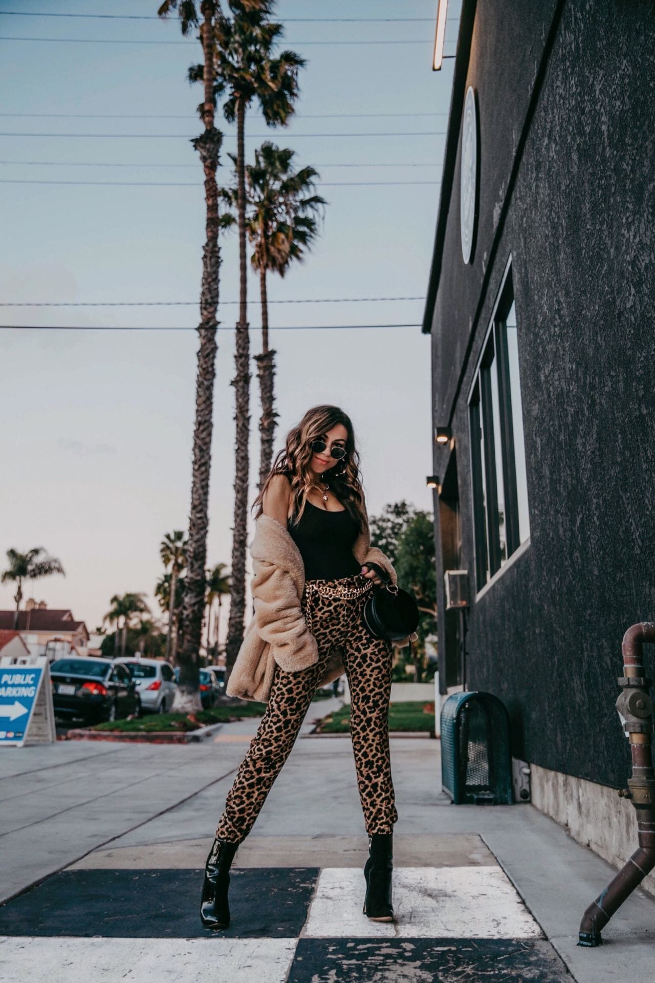 leopard skin pants